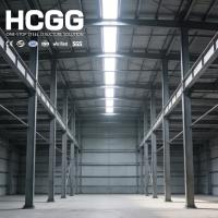 China Large Span Clear Space Steel Structure Warehouse Prefab Modular Storage Logistics Warehouse Building H Beam Kit Sandwich Panel for sale