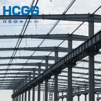 China Pre-engineered Bolt Steel Structure Garage Workshop Warehouse Building With Sandwich Panel And Galvanized Steel Frame for sale