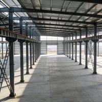 China Professional Large Span Steel Structure Warehouse Logistics Center Q355B/A572 Gr.50/S355JR Industrial Building for sale