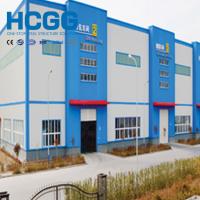 China Prefabricated Steel Structure Warehouse Workshop Industrial Building Wind Snow And Shock-Resistant Free Design for sale