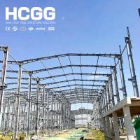 China Prefabricated Buildings Workshop Steel Structure Warehouse ISO9001 CE Certificate for sale
