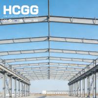 China Fire Resistant Prefacricated Steel Warehouse Q235b Q355b Steel Frame Kits Construction Sandwich Panel Insulation System for sale