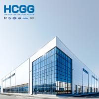 China High Precision Fabricated Steel Structure Factory Strict Tolerance Industrial Steel Workshop for sale