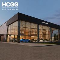 China Steel H Beam Prefabricated Steel Structure 4S Car Dealership Showroom Storage Warehouse Building Construction for sale