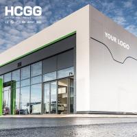 China Customized Steel Structure Car Showroom Building for Modern Automotive Display for sale