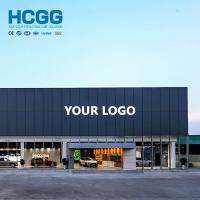 China Steel Structure Car Showroom with Seismic and Wind Resistance and Customizable Design for sale