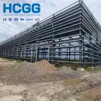 China Prefab　High Strength Industrial Steel Structure Fast Construction Windproof  Earthquake Resistant　Custom Design for sale