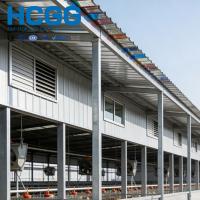 China Easy Asembly Steel Structure Poultry House Prefab Farm Buildings OEM Design Weatherproof for sale