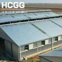 China Resisting　Wind Snow　Light Steel Structure Livestock  Prefabricated Farming Shed Warehouse Building for sale