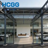 China Prefabricated Steel Structure Building Providing Flexible Interior Layouts Suitable for Offices Warehouses and Retail Stores for sale