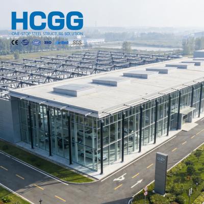 China Prefabricated Steel Structure Building Offering Robust Frameworks Suitable for Factories Warehouses and Storage Facilities for sale