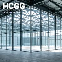 China Free Design Prefabricated Commercial Steel Buildings 4S Steel Structure Car Showroom for sale