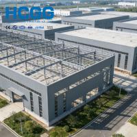 China High Precision Fabricated Steel Structure Factory Strict Tolerance Industrial Steel Workshop for sale