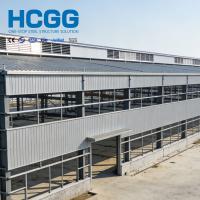 China Prefabricated Steel Structure Warehouse Metal Storage Shed Steel Building H Beam Frame Structure Construction for sale
