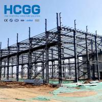 China Q235b Q355b Prefab Steel Structure Frame Building For Industrial Warehouse Workshop Office Villas Multi-story Commercial Building for sale