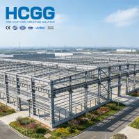 China Fire Resistant Prefacricated Steel Warehouse Q235b Q355b Steel Frame Kits Construction Sandwich Panel Insulation System for sale