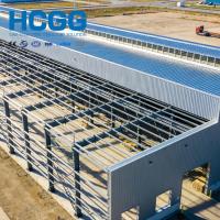 China Heavy Duty Steel Structure Industrial Warehouse With Crane Fire Resistant Storage Building Construction for sale