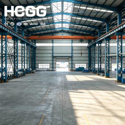 China Weather Resistant Low Cost Prefab Steel Frame Workshop Factory H Beam For Manufacturing Plant Full Design-Fabrication-Install Service for sale