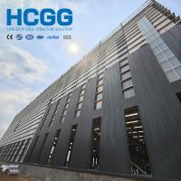 China Prefabricated Heavy Duty Steel Workshop With Overhead Crane Machinery Factory Steel Building Eco-Friendly Energy Saving for sale