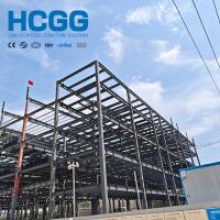 China Q355B Steel Structure Building High Strength Pre Engineered Metal Building Bolt Together Steel Frame Kit for sale