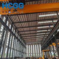 China Prefabricated Heavy Duty Steel Workshop With Overhead Crane Machinery Factory Steel Building Eco-Friendly Energy Saving for sale