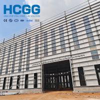 China Industrial Steel Building frameworks providing enhanced load bearing capacity and resistance to industrial wear and tear for sale