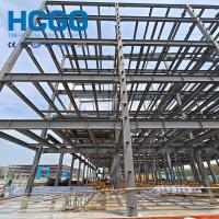 China Multi-Story Insulated Prefab Steel Structure Factory Building Turnkey Industrial Construction Solution for sale