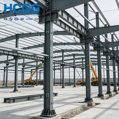 China Prefabricated Steel Structure Industrial Park Building Large Span Steel Frame Factory Workshop for sale