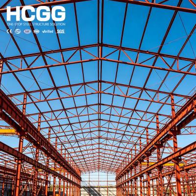 China Multi Span Pre Engineered Steel Structural sandwich panel Storage Warehouse High Strength Q235b Q355b Steel Frame Kit for sale