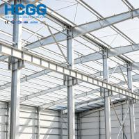 China CE ISO Certified Prefabricated Steel Structure Building Industrial Warehouse Workshop Steel Frame Construction for sale