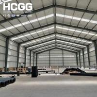 China Prefabricated Steel Structure Hangar Customized Metal Building For Aircraft & Industrial Use for sale