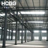 China Custom Prefabricated Light Steel Structure Workshop Industrial Steel Frame Factory Building for sale