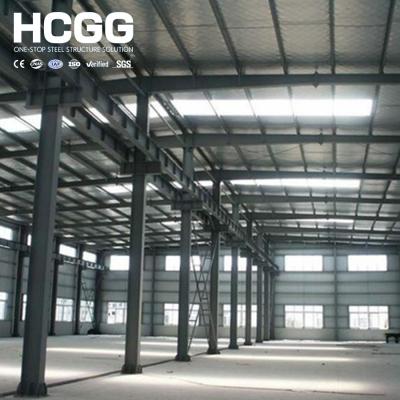 China Custom Prefabricated Light Steel Structure Workshop Industrial Steel Frame Factory Building for sale