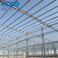 China Modular Energy Efficient Pre Engineered Steel Storage Warehouse Hot Dip Galvanized Kit Fast Assembly Bolt Connection for sale