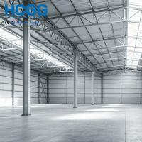 China Insulated Fire Resistant High Strength Prefab Large Span Steel Warehouse Kit Sandwich Panel for sale