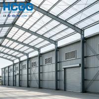 China Hot-Dip Galvanized Steel Frame poultry house Q355B Q235 H Beam anti-corrosion chicken farm building for sale
