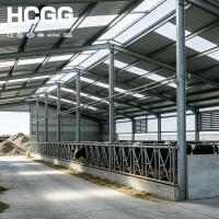 China Q355B High-Strength Hot-Dip Galvanized Steel Frame Poultry House With Insulated Sandwich Panel for sale