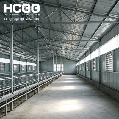 China Customizable Steel Structure Poultry House and Steel Poultry Building with Efficient Construction and Climate Adaptability for sale