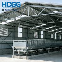 China Innovative Steel Structure Poultry House Providing Superior Protection Against Weather and Predators for Poultry Safety for sale