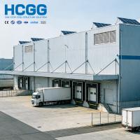 China Prefabricated Steel Structure Cold Storage Warehouse With PU Insulated Panel for sale