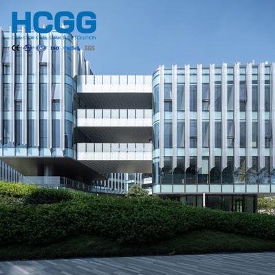 China Steel Frame Office Buildings engineered to facilitate easy future modifications and expansions with minimal disruption for sale