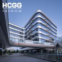 China Prefabricated Steel Structure Office Building H Beam Multi-story Commercial Building Earthquake And Wind Resistant for sale