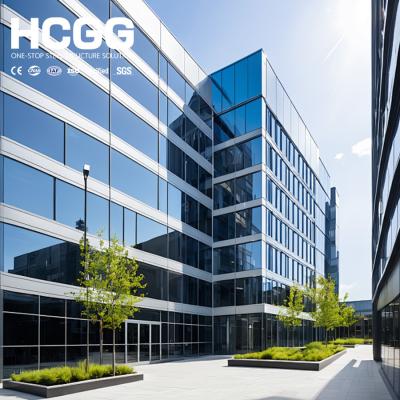 China Low Cost Lightweight Steel Structure Office Building Fast Assembly Pre-engineered Commercial Office for sale