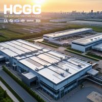 China Anti-Corrosion Prefab Steel Warehouse with 50+ Years Service Life and Seismic Wind Resistance for sale