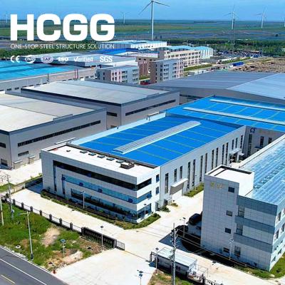 China Integrated Multi-storey Steel Structure Workshop Warehouse Large Span Industrial Combined Building for sale