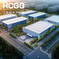 China Multi Span Pre Engineered Steel Structural sandwich panel Storage Warehouse High Strength Q235b Q355b Steel Frame Kit for sale