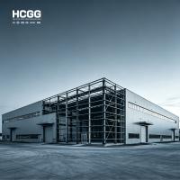 China Steel Structure Warehouse designed for quick erection minimizing downtime and accelerating warehouse operational readiness for sale