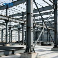 China Steel Structure Warehouse designed for quick erection minimizing downtime and accelerating warehouse operational readiness for sale