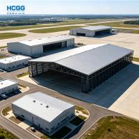 China Steel Structure Hangar Metal Building Solutions for Aircraft Storage Industrial Warehousing and Large Scale Structural Needs for sale