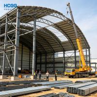 China Aircraft-Specific Custom Engineering Steel Structure Hangar Prefabricated For Airplane Maintenance Storage for sale